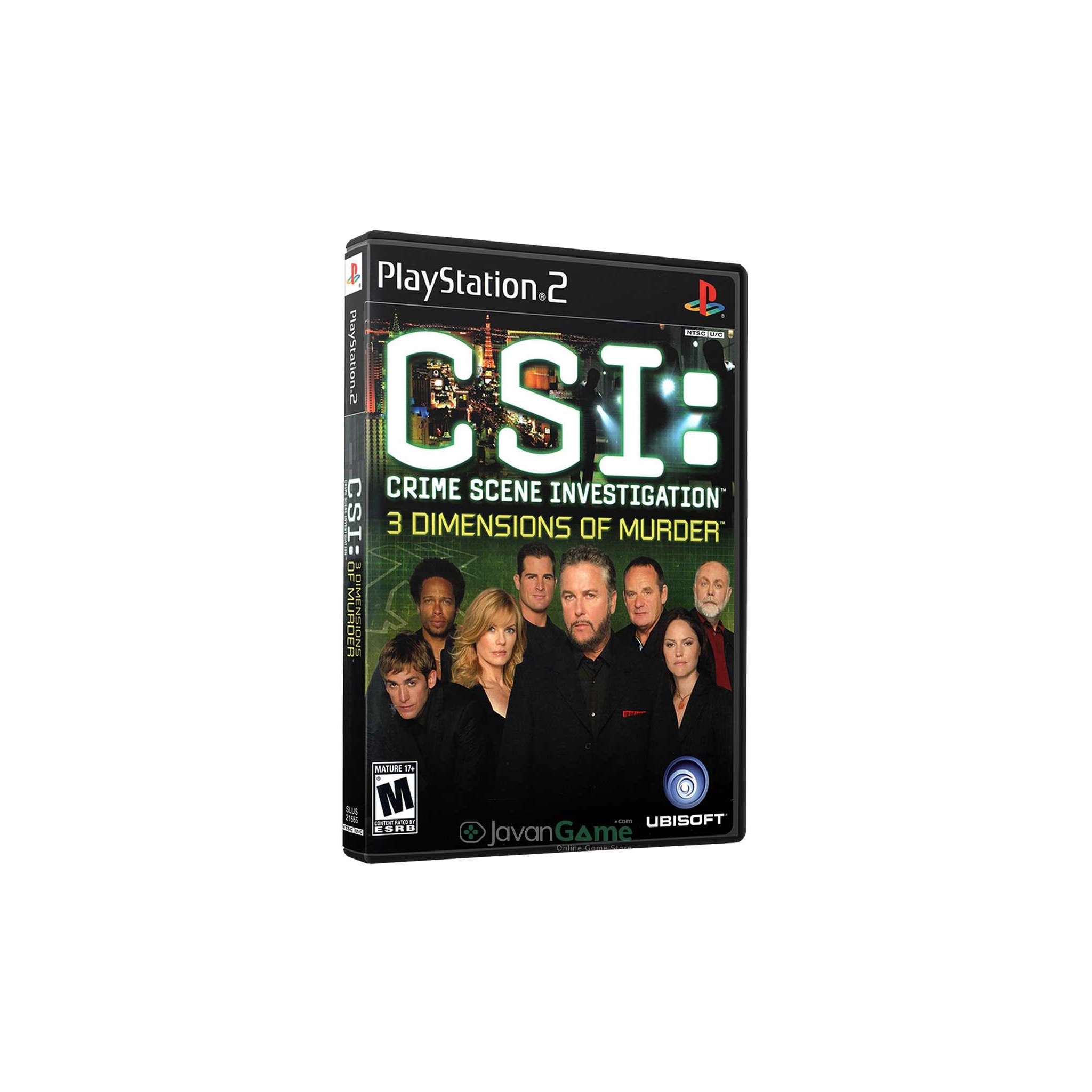 بازی CSI - Crime Scene Investigation - 3 Dimensions of Murder برای PS2