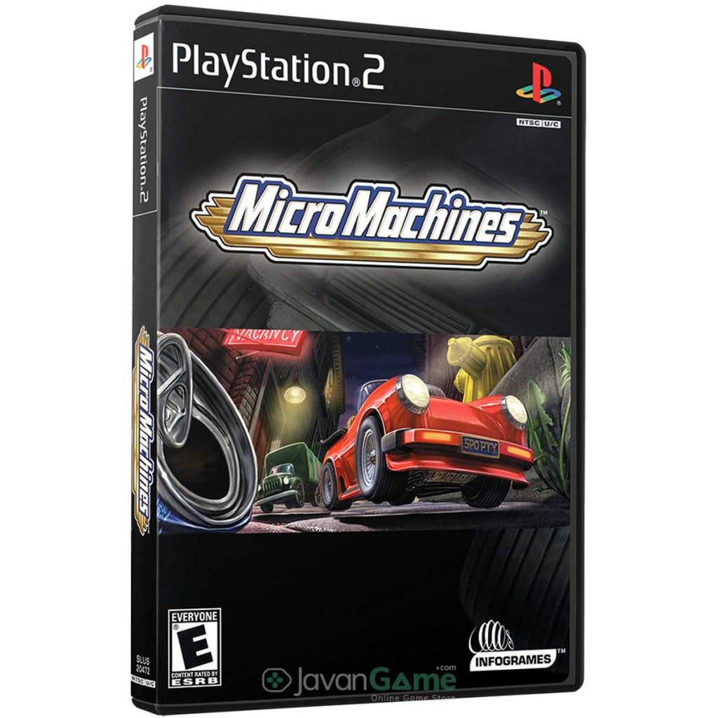 خرید بازی Micro Machines برای PS2 - جوان گیم - بازی پلی استیشن 2