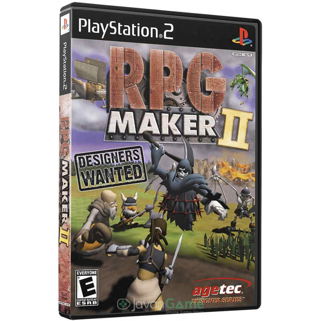 خرید بازی RPG Maker II برای PS2 - جوان گیم - بازی پلی استیشن 2