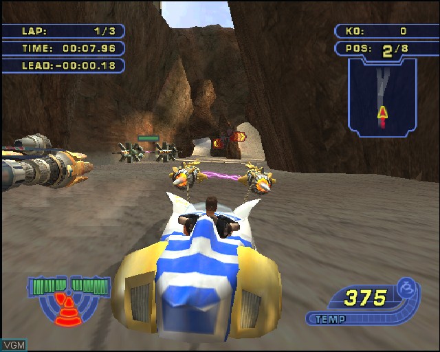 خرید بازی Star Wars - Racer Revenge برای PS2 - جوان گیم