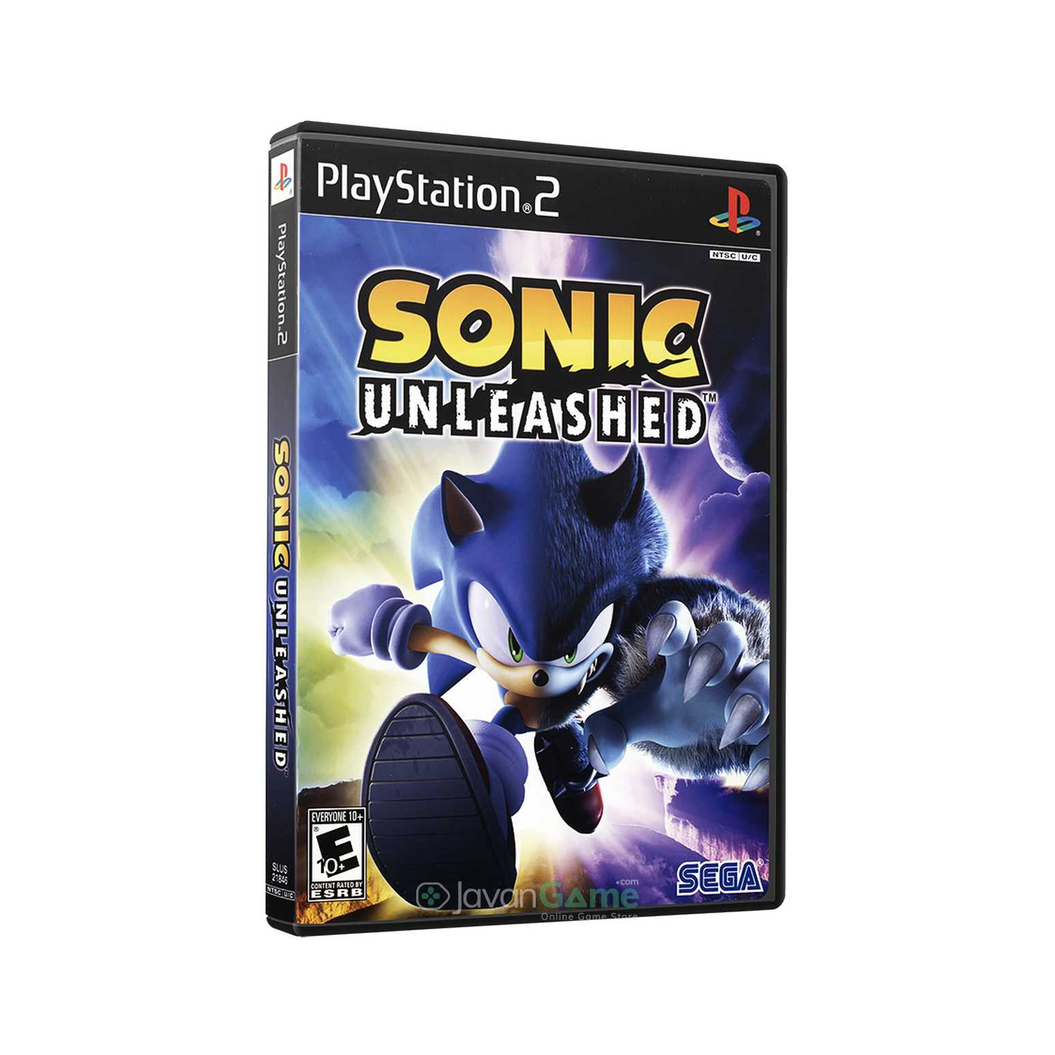 خرید بازی Sonic Unleashed برای Ps2 جوان گیم بازی پلی استیشن 2 