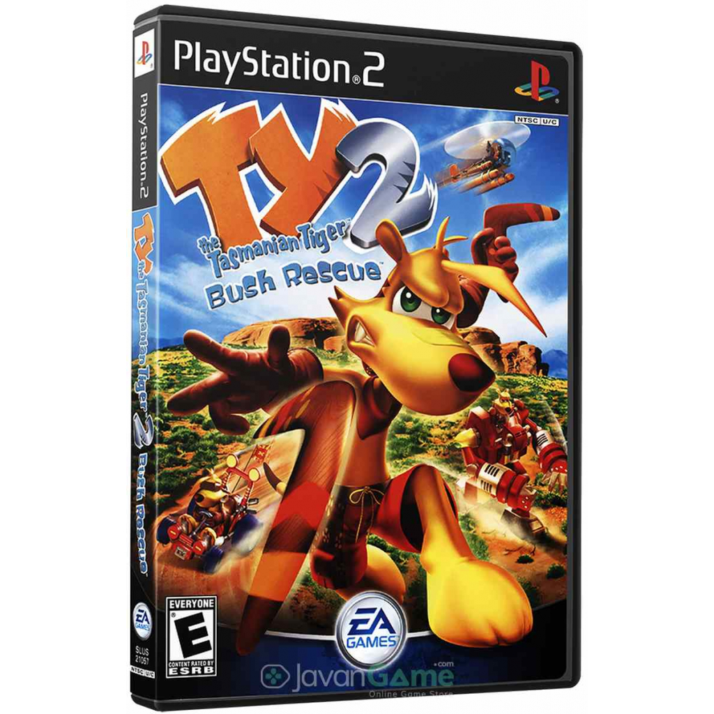 خرید بازی Ty the Tasmanian Tiger 2 - Bush Rescue برای PS2 - جوان گیم