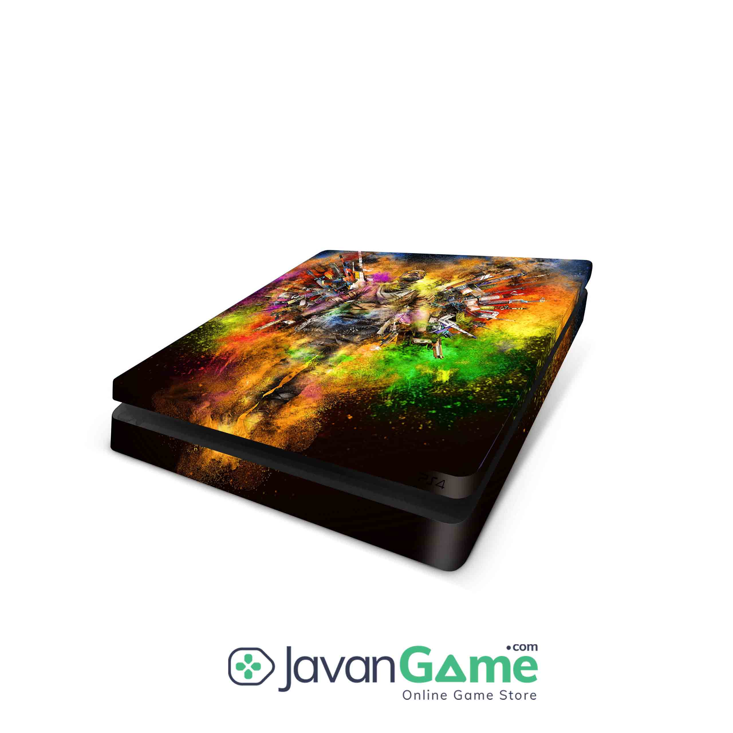 خرید اسکین PS4 Slim طرح Counter Strike Global Offensive Pk - جوان گیم