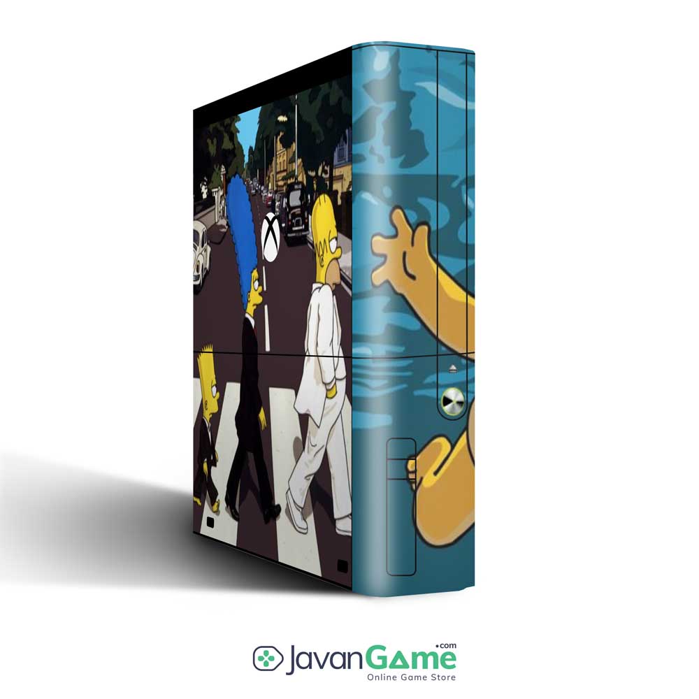 خرید اسکین Xbox 360 Super Slim طرح SIMPSONS - جوان گیم